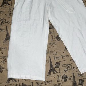 NAF NAF | Pants & Jumpsuits | Naf Naf Paris Nwt Crudo Puro White Tie ...